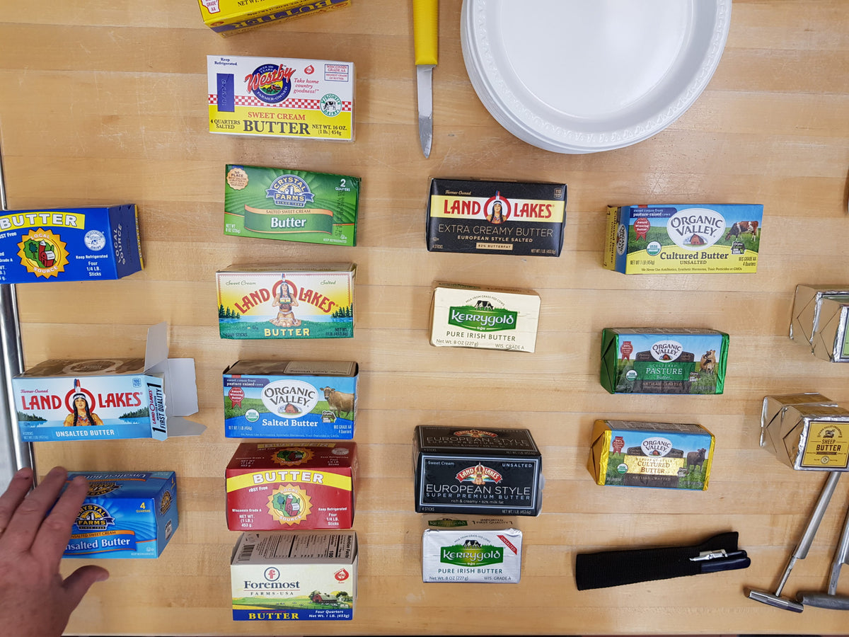 DAY 1: BUTTER TASTING….A LOT OF BUTTER TASTING! – Lard Ass Butter
